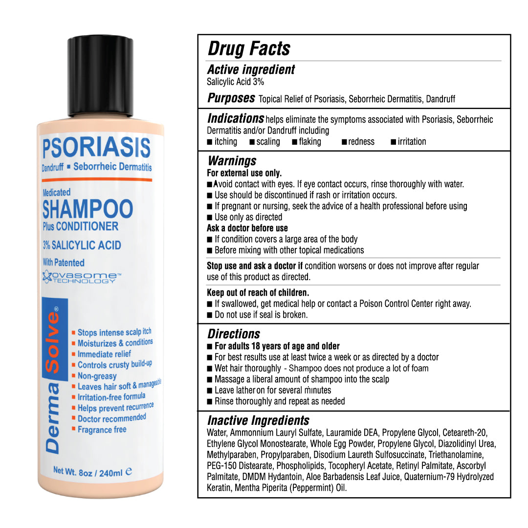 Dermasolve Psoriasis Shampoo